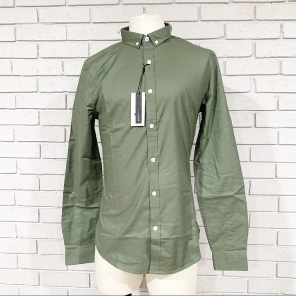 New Look | Shirts | New Look Mens Muscle Fit Shirt | Poshmark